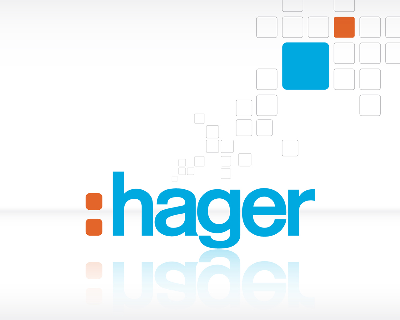 Logo Dobrodošli pri Hager-ju